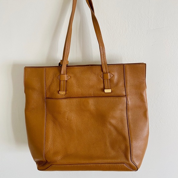 Halston Heritage | Bags | Halston Heritage Tan Leather Tote | Poshmark